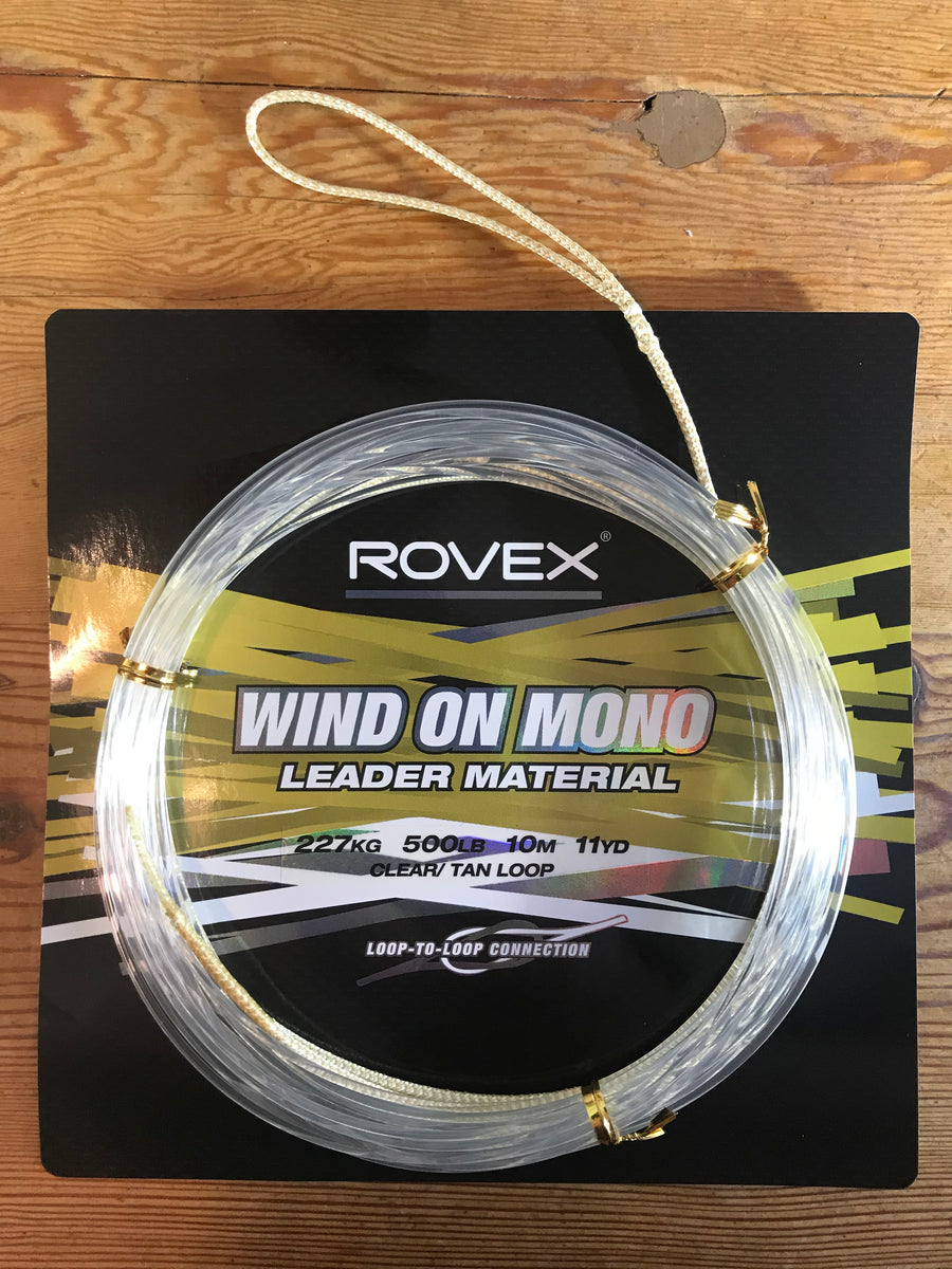 Rovex 500lb Mono Wind-on Leaders – British Big Game Fishing